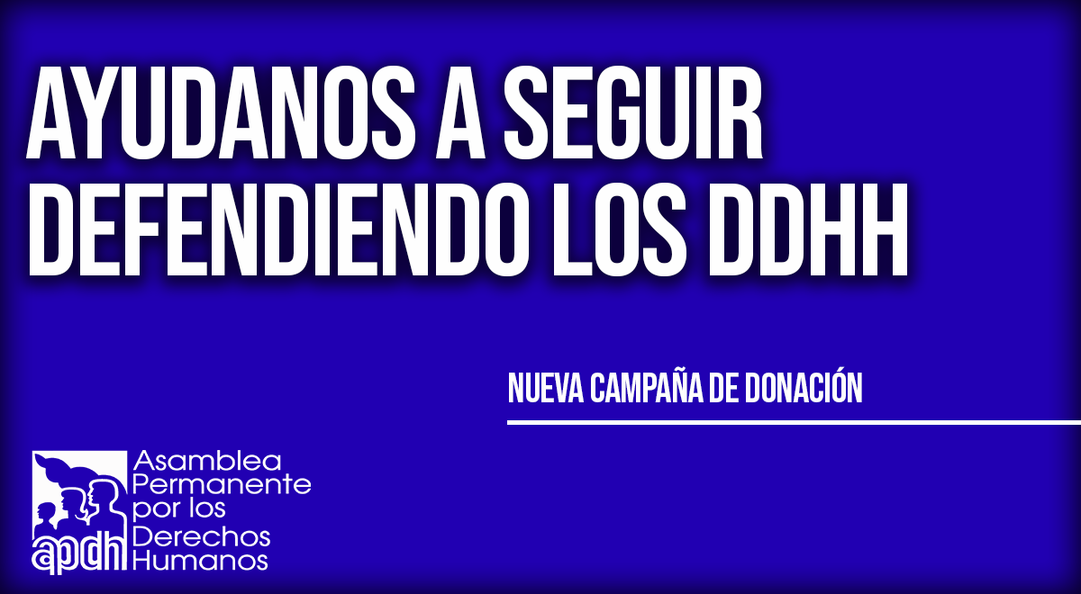 Campaña de Donación - APDH | APDH